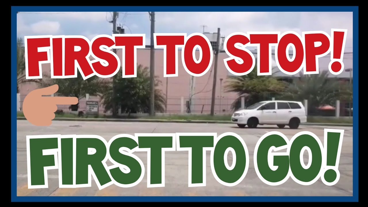 First to Stop, First to Go Rules - YouTube