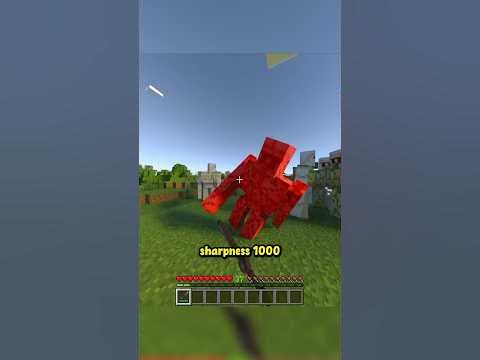 How to Get Sharpness 1000 in Minecraft Bedrock!! - YouTube