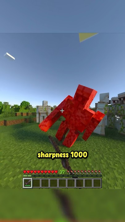 How to Get Sharpness 1000 in Minecraft Bedrock!! - YouTube