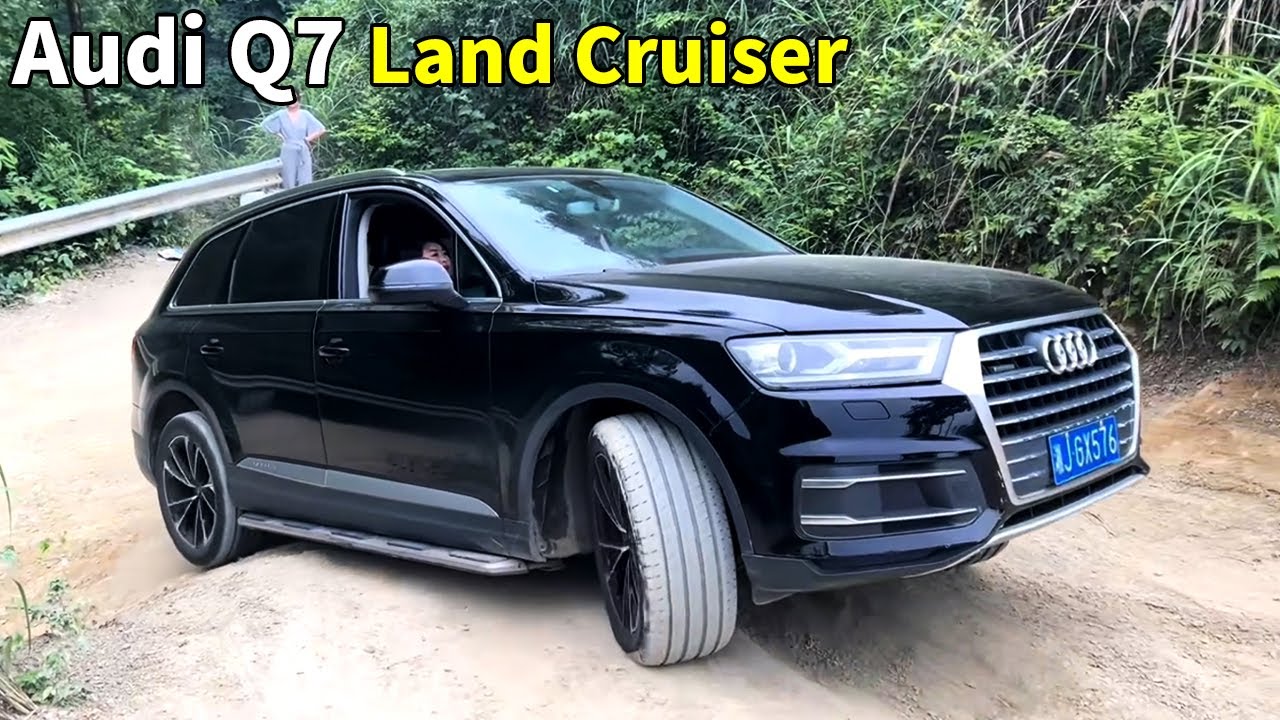 quattro四輪驅動太強了！奧迪Q7 VS 蘭德酷路澤，頂級SUV越野對決！ #越野 #豐田 #蘭德酷路澤 #奧迪Q7 #quattro - YouTube