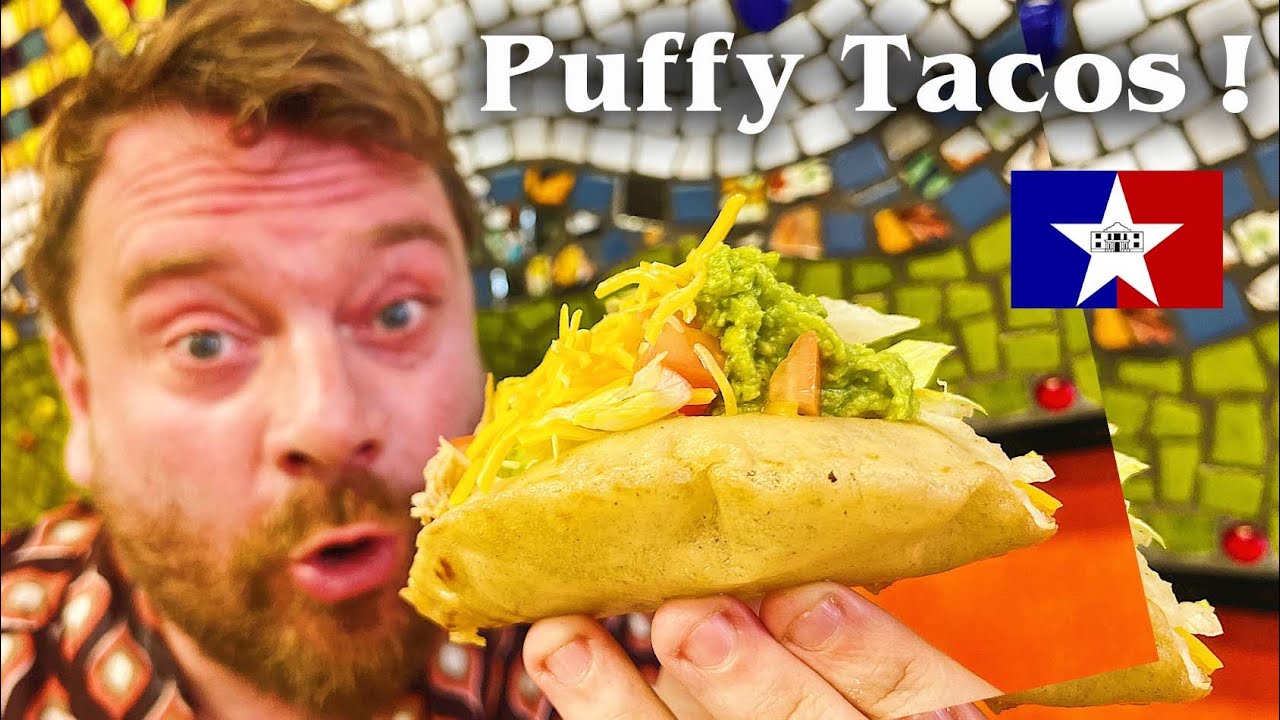 Scottish Guy Tries TEX-MEX TACOS in Texas for the first time - YouTube
