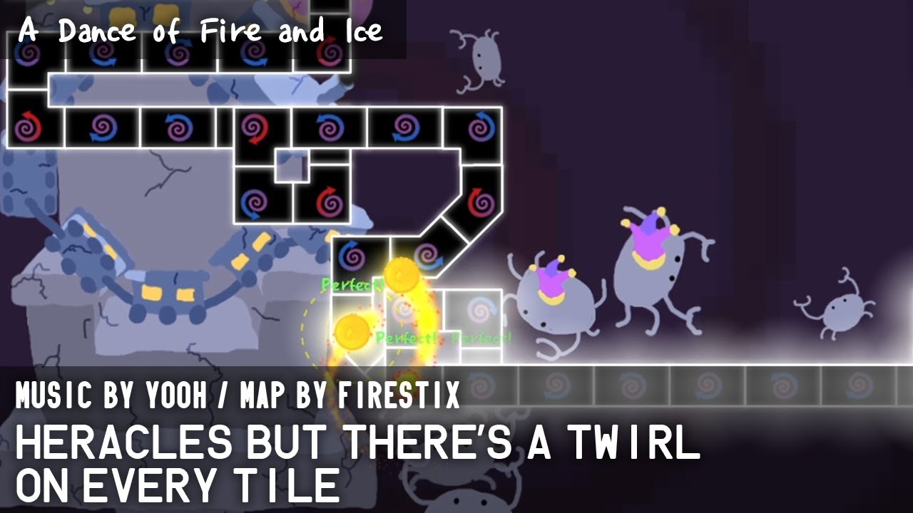 Heracles but there's a twirl on every tile [ADOFAI Custom Level by ...