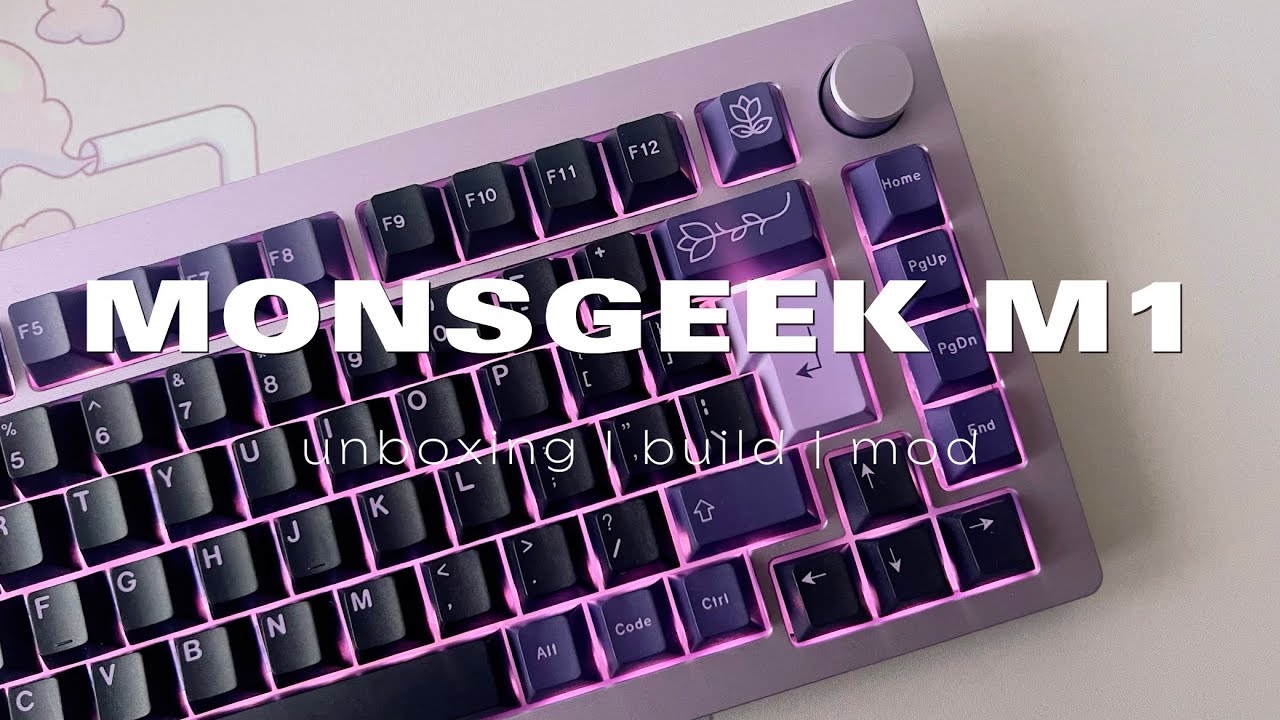 finally, a budget alu board with ISO layout | monsgeek M1 - YouTube