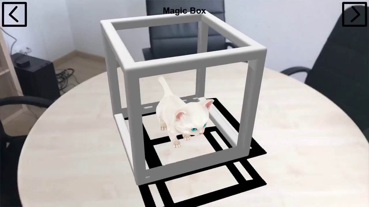 AR cube - YouTube