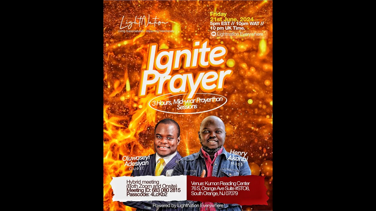 Ignite Prayer 2024- 3 Hours Mid Year Prayer Marathon - YouTube