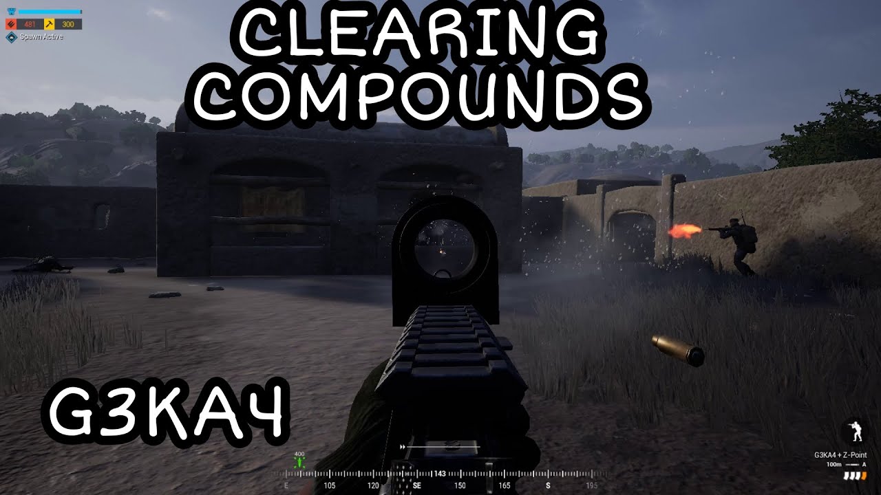 Clearing compounds with G3 | Squad | #squad - YouTube
