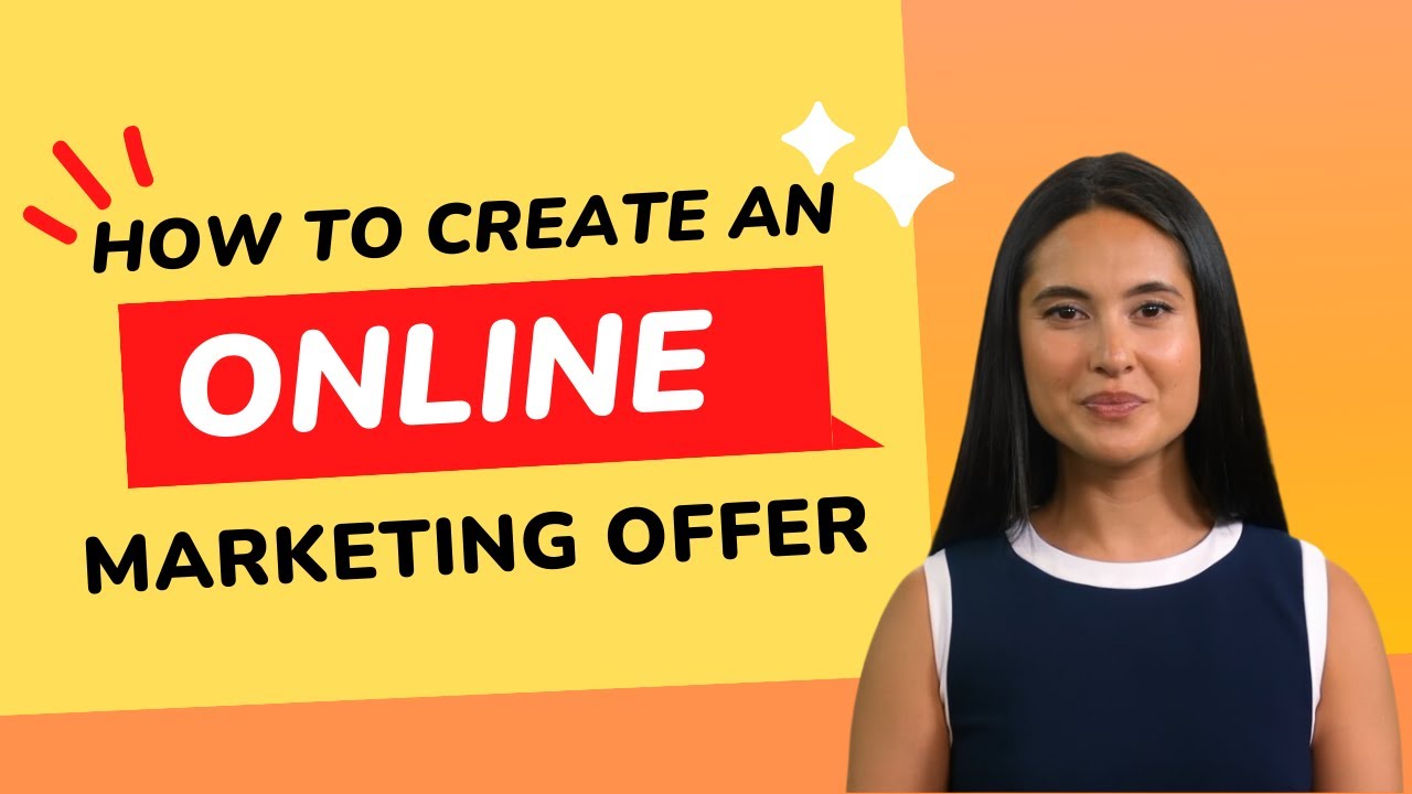 Creating an Online Marketing Offer - YouTube