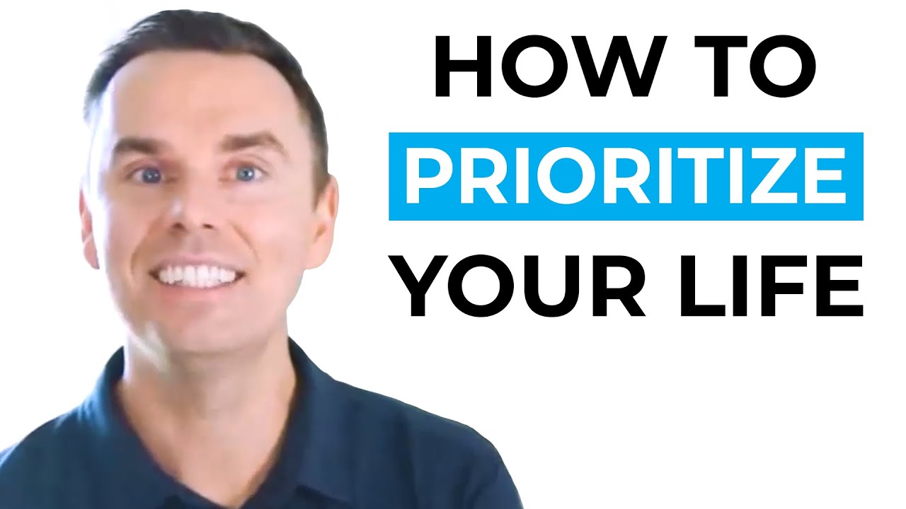 How to Prioritize Your Life - YouTube