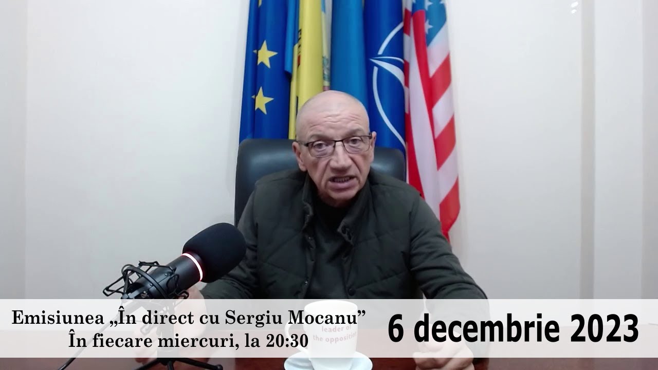 Emisiunea „În direct cu Sergiu Mocanu” din 6 decembrie 2023 - YouTube