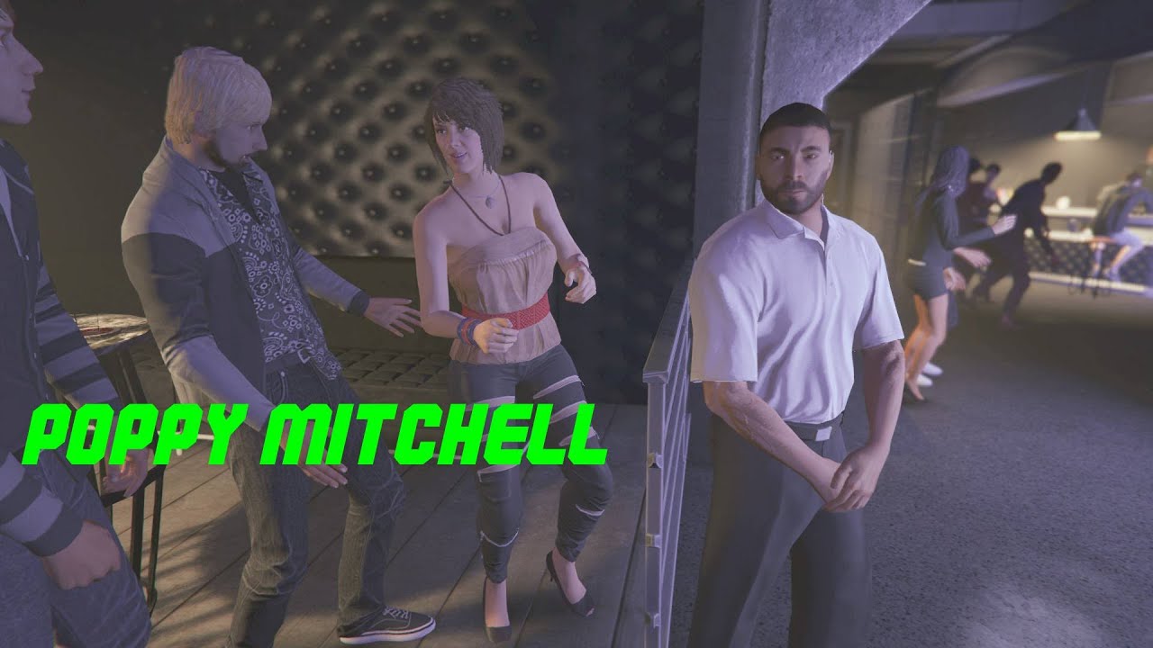 Poppy Mitchell Celebrity Appearance Mission Night Club After Hours Ggta 5 Online Youtube