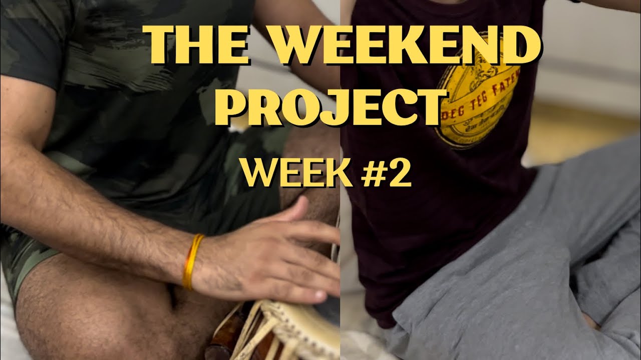 The Weekend Project #2 - Trying to learn Tabla - YouTube