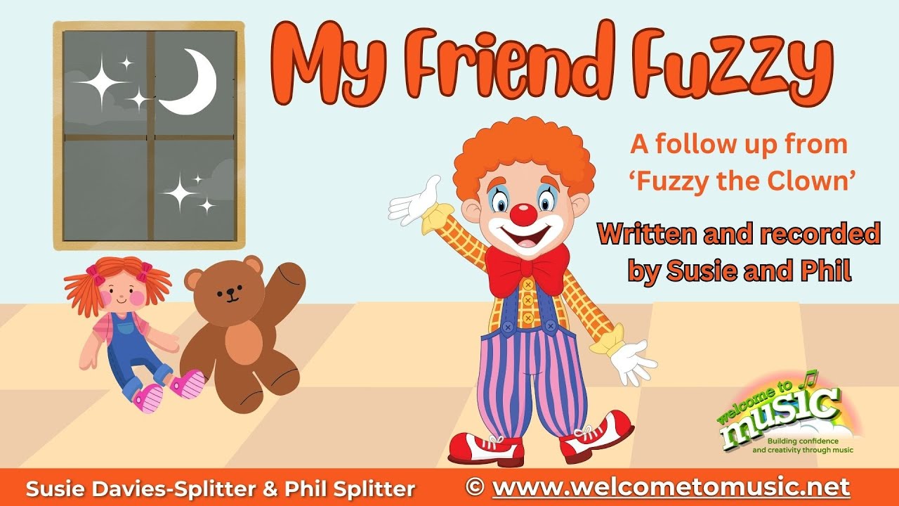 My Friend Fuzzy ♫ Kids songs ♫ Preschool songs ♫ Clown Song ♫ Susie ...
