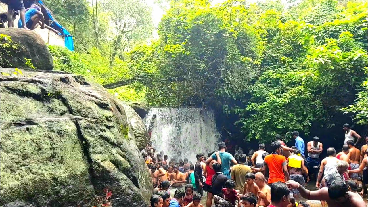 Gundaru dam. water falls sengottai tenkasi/natural water falls boat ...