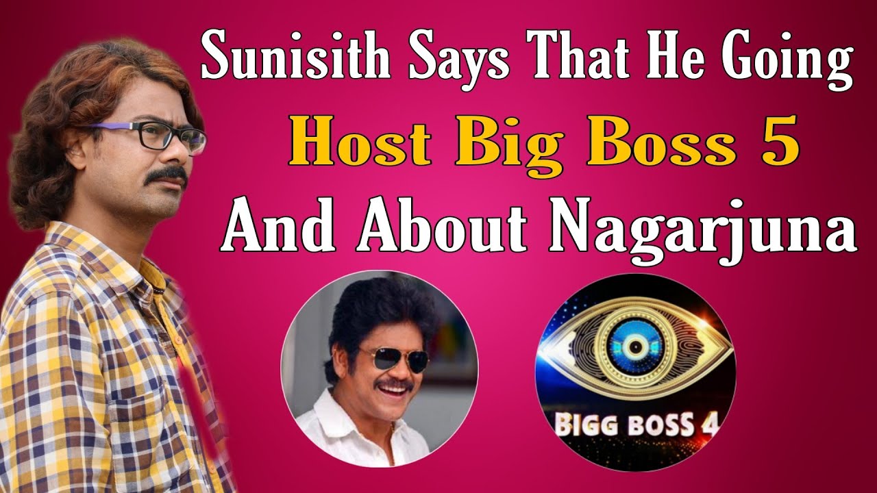 Sunisith About Big Boss-5 That He Going To Do Host Big Boss 5 ...
