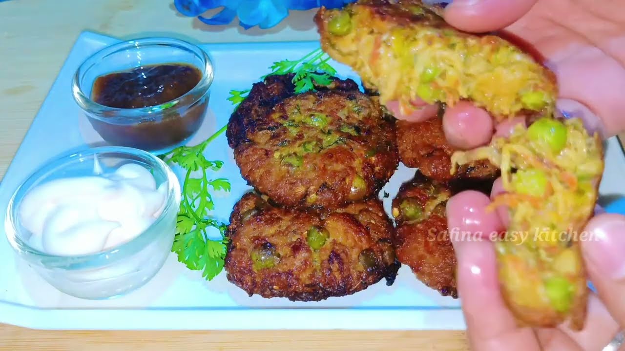 Soyabean Vegetable Kabab | Iftar Kabab Recipe | Soya Chunks Kabab |Veg ...