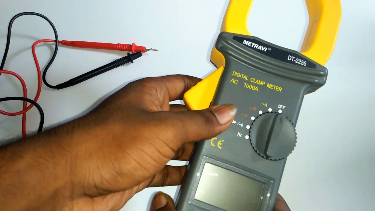 how to use digitel clamp meter - YouTube
