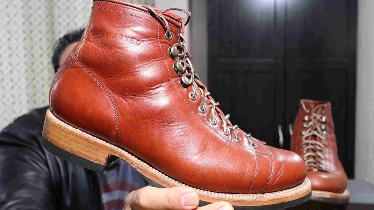 [[Unmarked]] Archie Red Horse Boots One Month Update (Patina ...