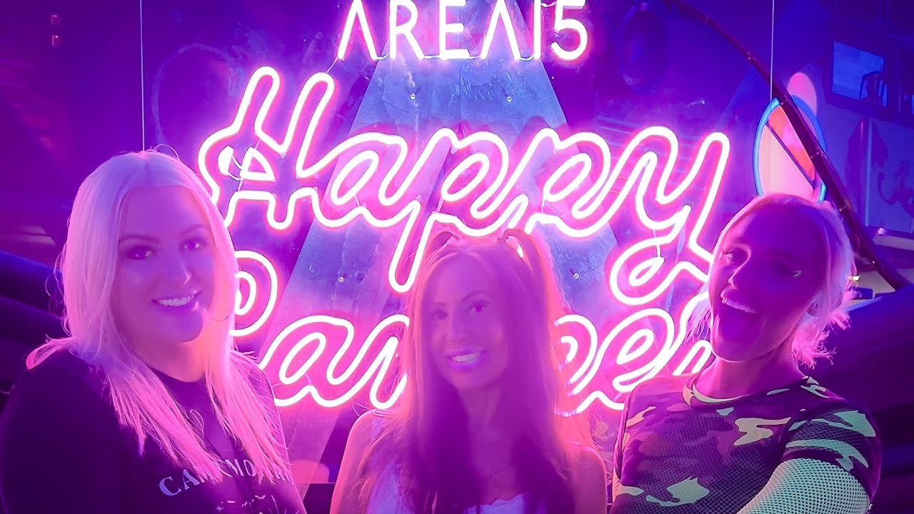 Fearless Fun at Area 15 Massives: Michele & Cassie's Epic VIP Birthday ...