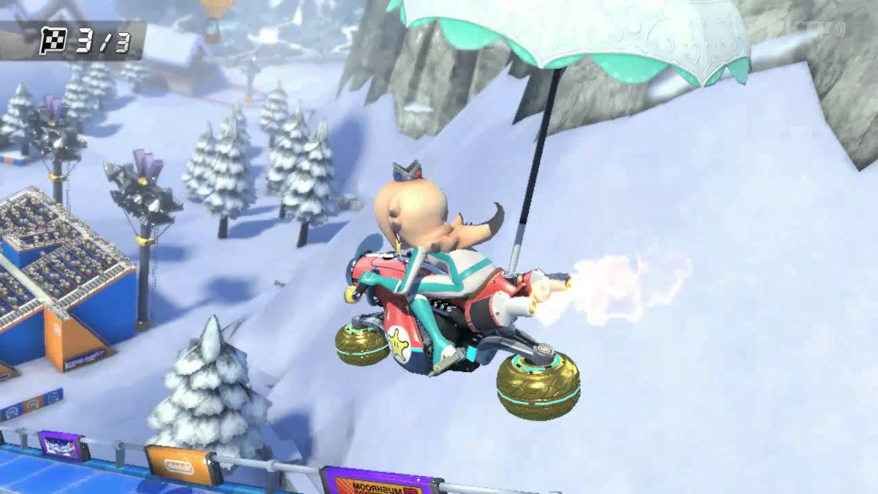 Wii U - Mario Kart 8 - Mount Wario - YouTube