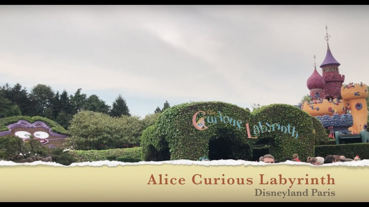 Alice Curious Labyrinth - Disneyland Paris - YouTube