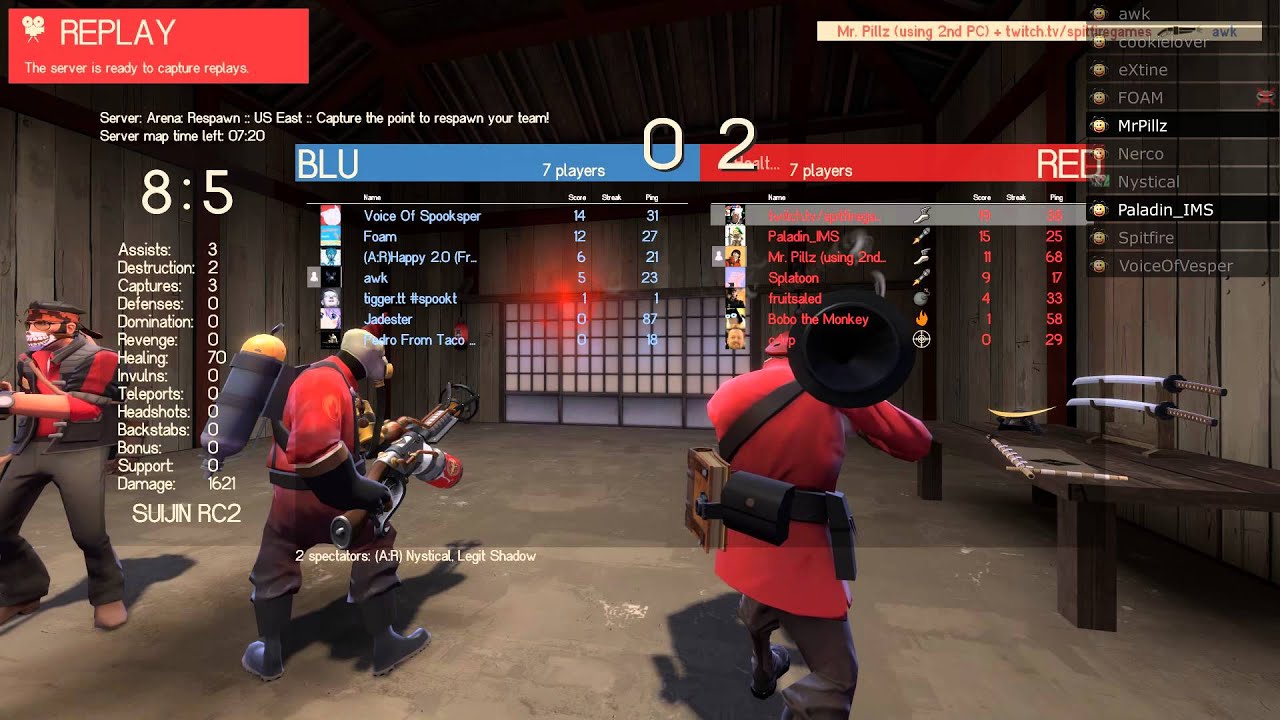 TF2: Arena Respawn Mumble Ft: eXtine - YouTube