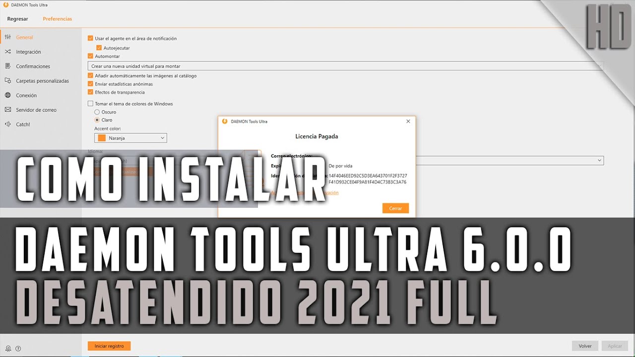DESCARGAR 🎯 DAEMON TOOLS ULTRA 2021 DESATENDIDO 🎯 ULTIMA VERSION LICENCIA DE POR VIDA - YouTube