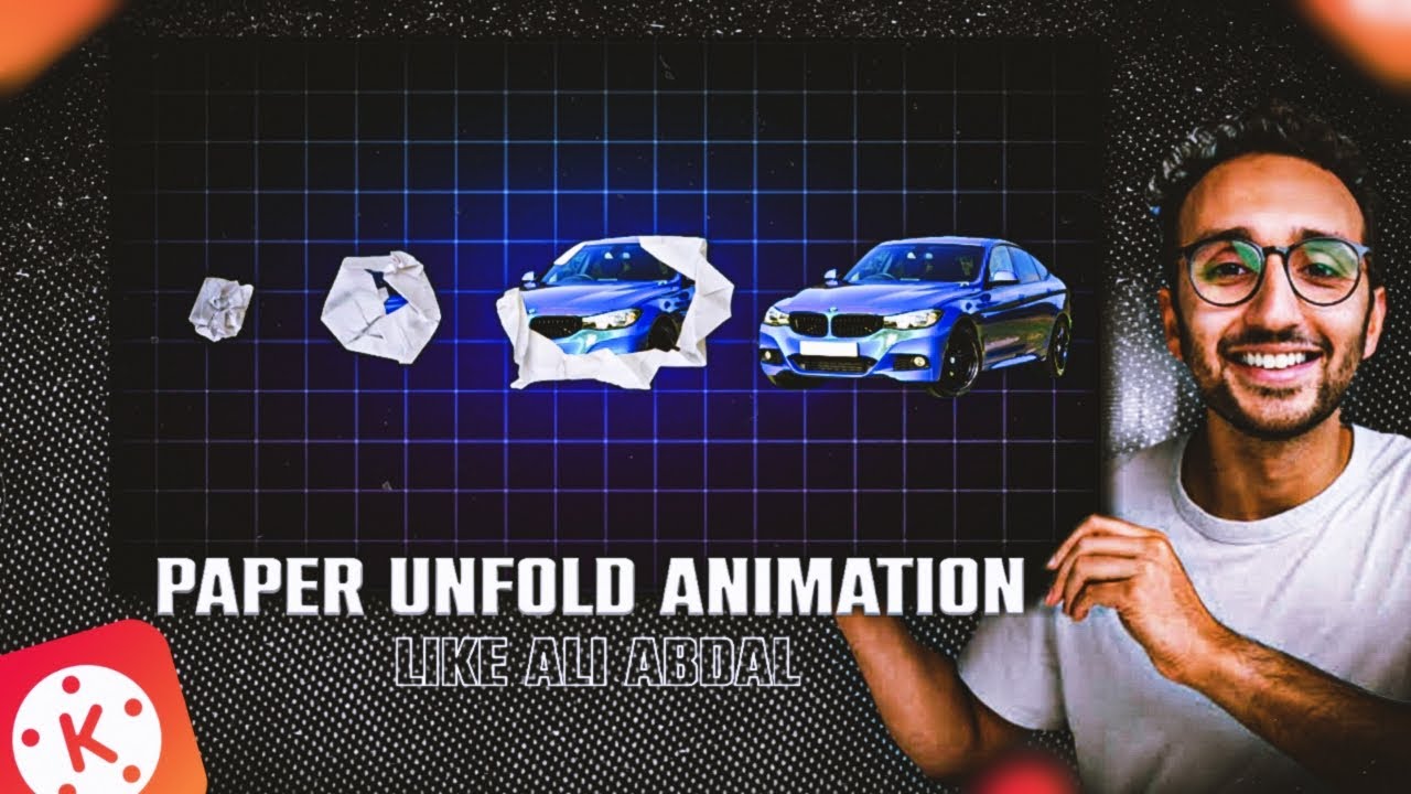 Paper Unfold Animation Like Ali Abdal | Kinemaster Tutorial - YouTube