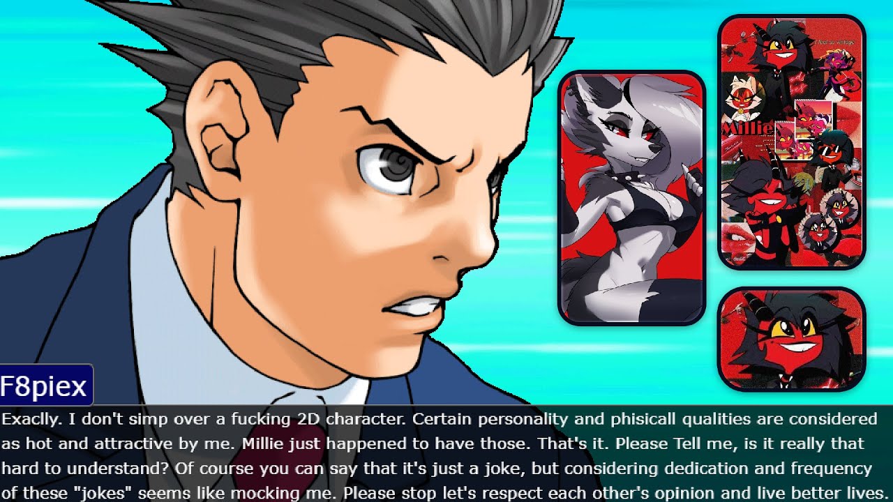 Ace Attorney, but It's an Argument from My Discord Server - YouTube