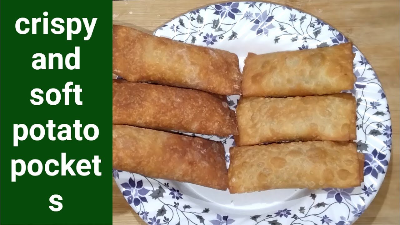 Crispy And Soft potato 🥔 pockets / How to make veg pockets by Awesome ...
