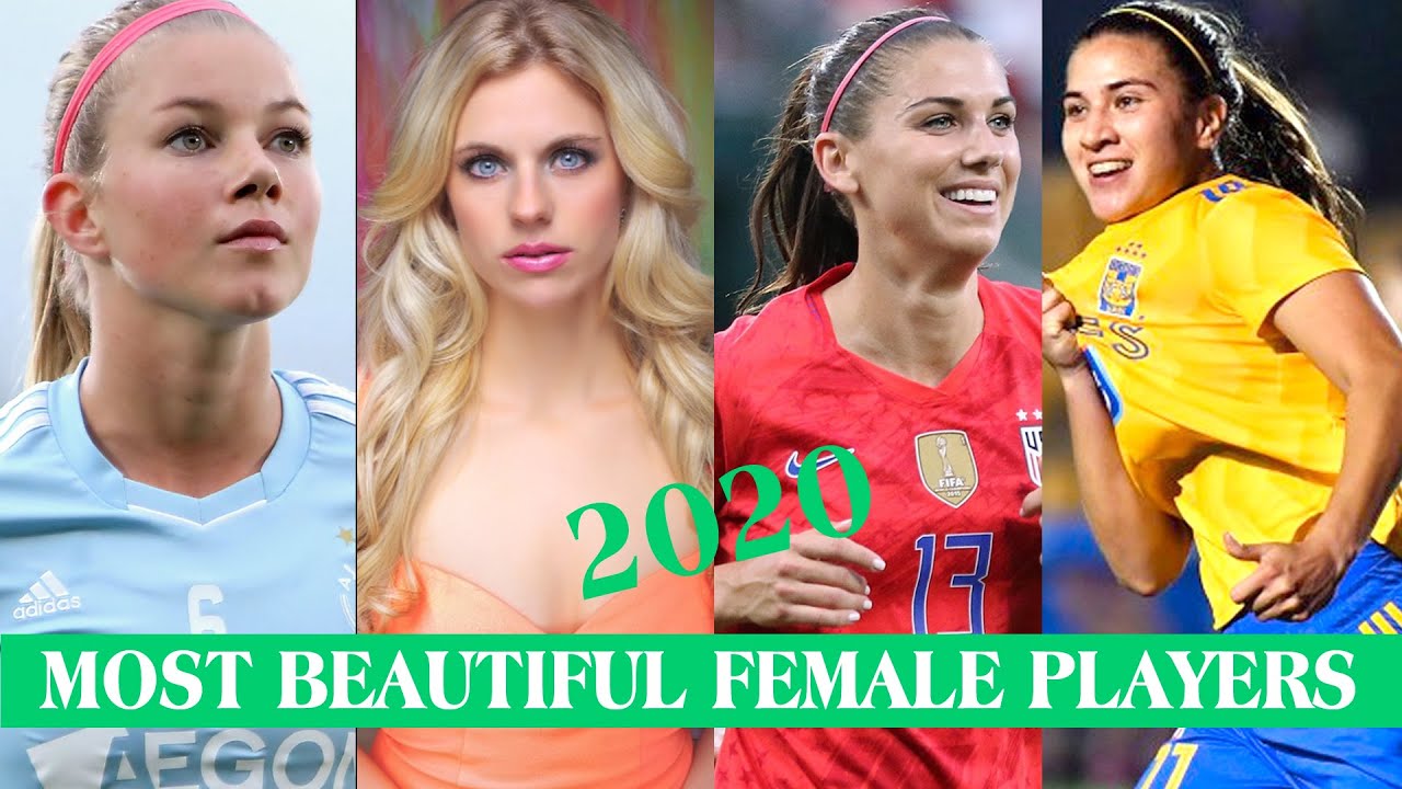 Top 10 Most Beautiful Female Football Players ll Very Hot 2020 - YouTube
