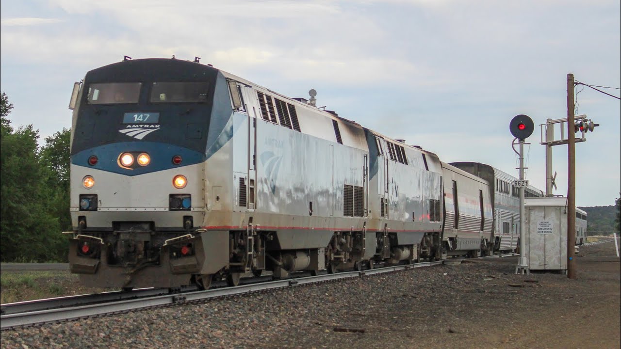 Amtrak Southwest Chief 4 at Raton NM 6/22/24 - YouTube