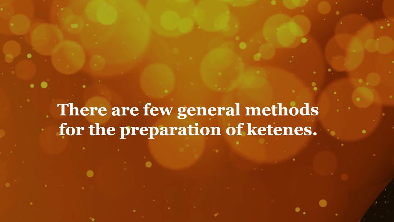 Chemistry of Ketene - A review! - YouTube