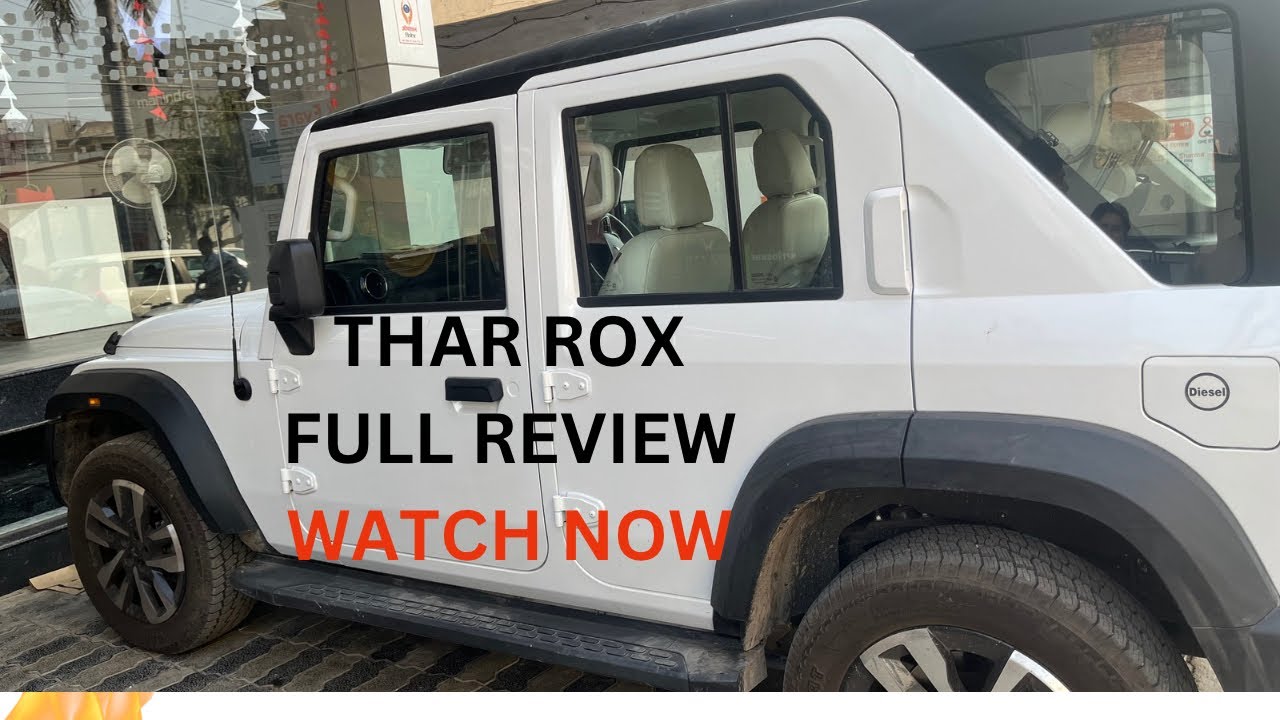 FULL REVIEW ️ MAHINDRA THAR ROX ️ | THAR 5 DOOR | - YouTube