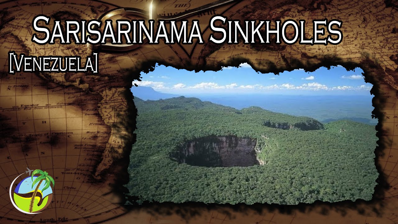 Sarisarinama Sinkholes, Venezuela - YouTube