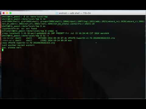 Android root based on Dirty Cow exploit 360p - YouTube