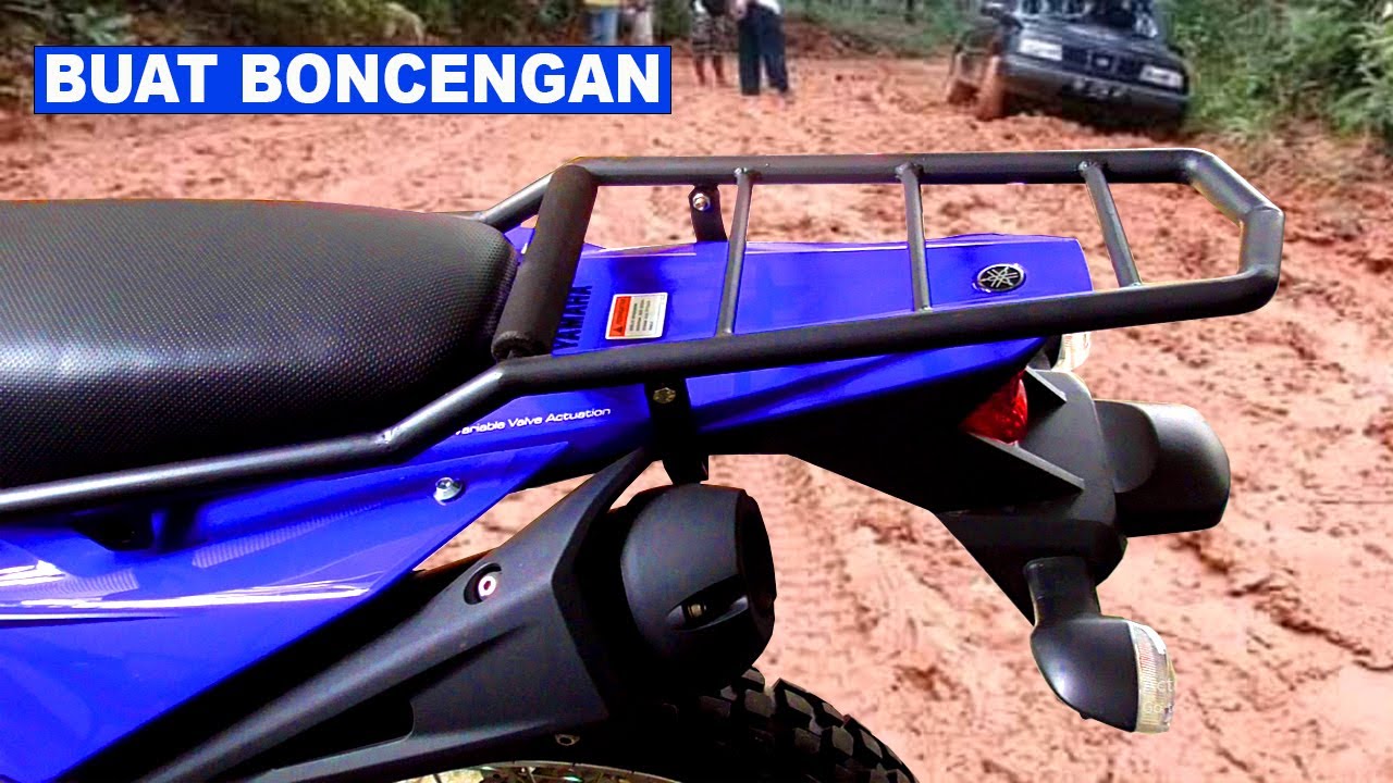 MODIF JOK & BRACKET TRAIL WR155 CRF KLX - Solusi Nyaman Buat Boncengan ...