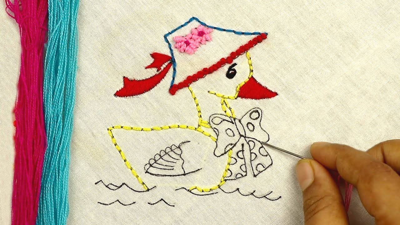 very cute hand embroidery designs for kids | embroidery for kids ...