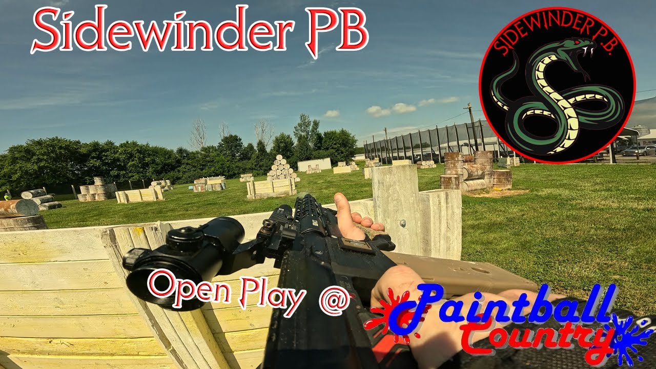 Open Day @ Paintball Country - YouTube