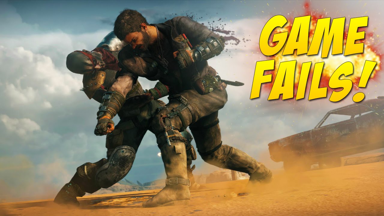 Mad Max is Mad! (Game Fails #98) - YouTube