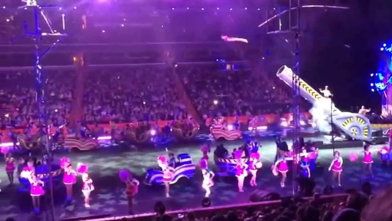 Slow Motion Circus - The Human Cannonball - YouTube