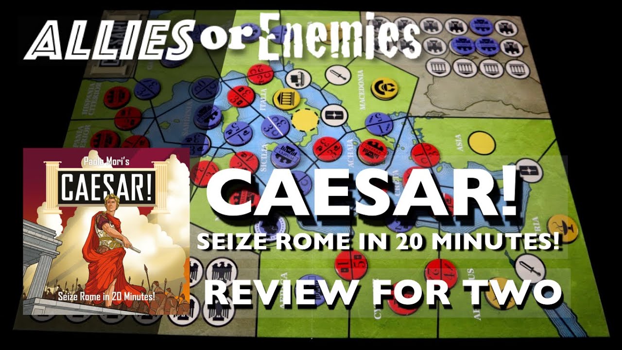 Caesar! - Board Game Review - YouTube
