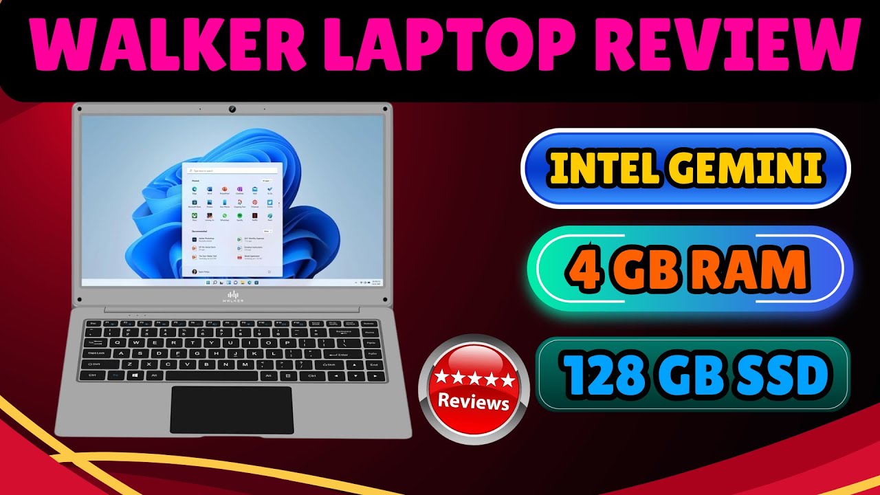 Walker Laptop Review | For Basic Work | Under 15000 | Hindi - YouTube