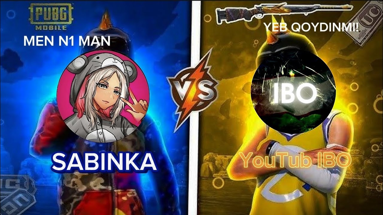 SABINKA VS IBO HORLANGAN 🤫SABINKA💩2TA MATCH BOLDI MAN BILAN OYNAMOQCHI ...