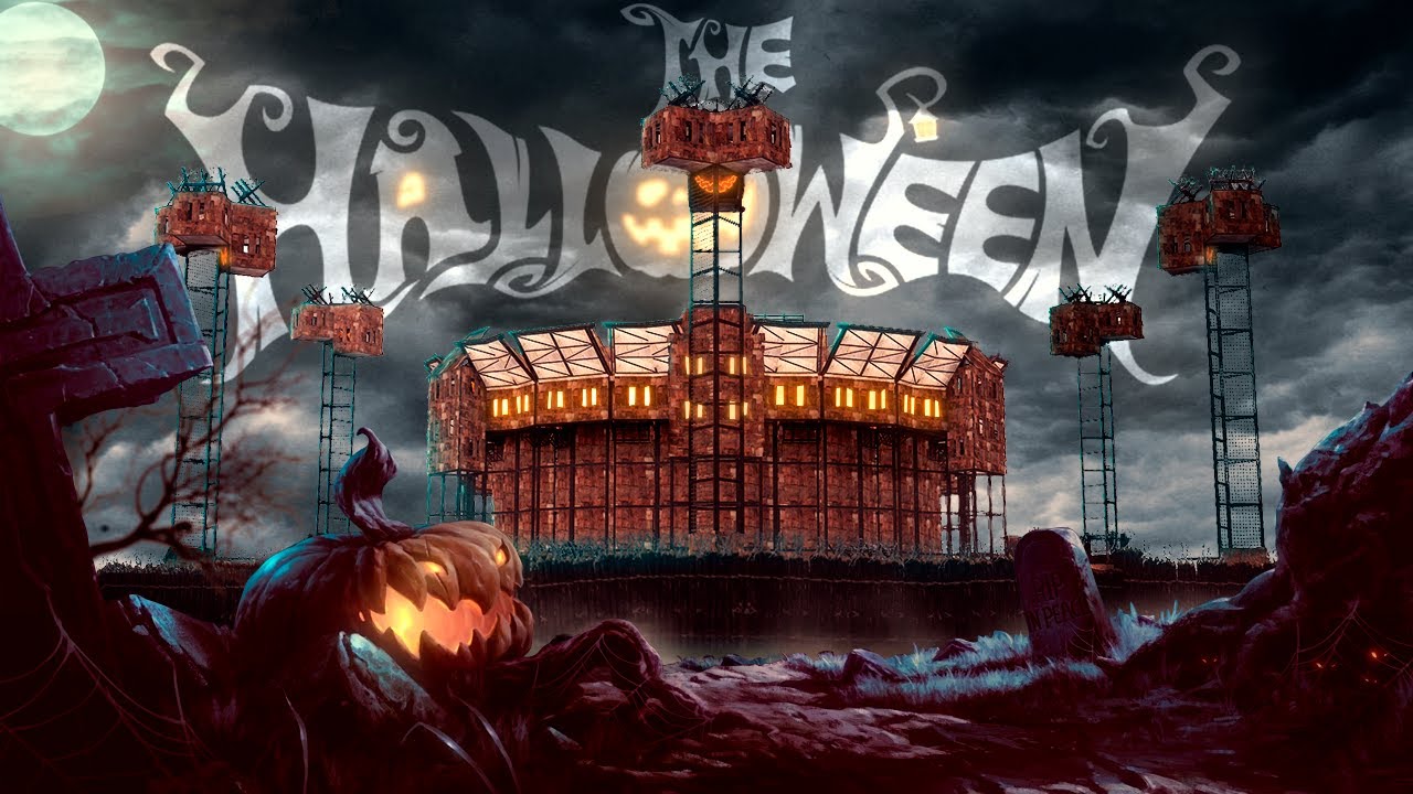 The Halloween - Spookiest Clan Base in Rust 2022... (FULL BUILD) - YouTube