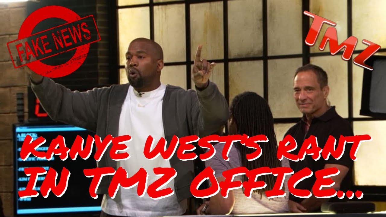 Kanye West's Rant in TMZ Office... - YouTube