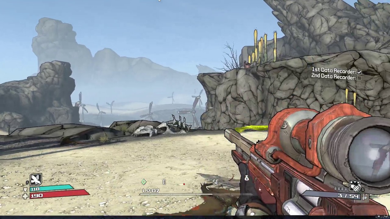 Borderlands - 3 - A Skag and His Pet Leg - YouTube