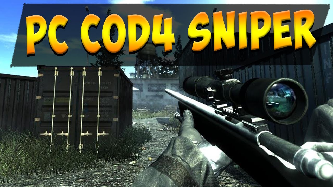INSANE SNIPES - CoD 4 PC Gameplay - Dualcom w/ Tactiic - YouTube