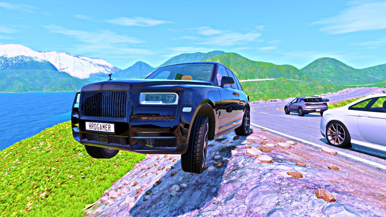 Satisfying Rollover Crashes #3 | Beamng Drive | Super Cars - YouTube