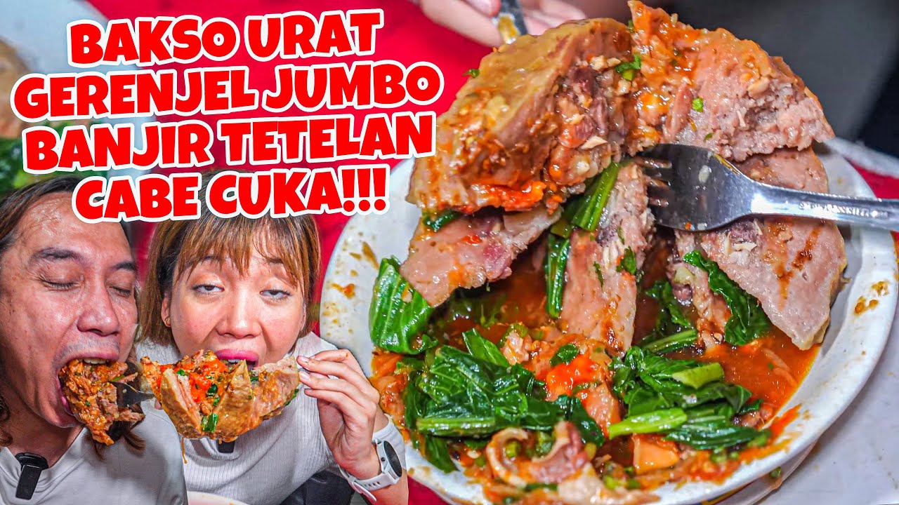 BAKSO ALIEN GERENJEL PENUH TETELAN DAN BANJIRIN CUKA!!! BUKAN BAKSO ...