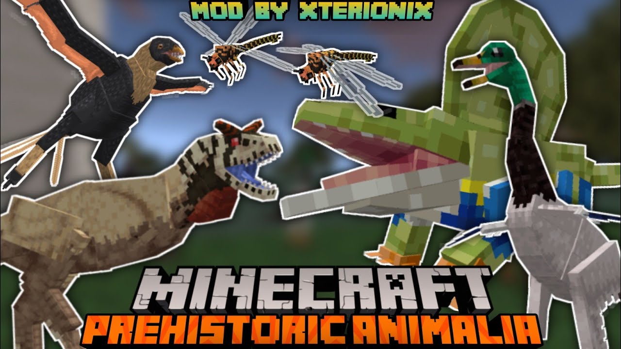 Animal Addon!? Prehistoric Animalia Addon [Wave 2] Best animal Addon ...